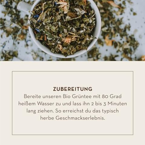 J. Hornig Bio Grüntee, Premium Pyramidenteebeutel, 25 Stück - Kaffee ...