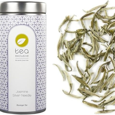 Exklusiver Jasmine Silver Needle Weißer Tee, 50g - Kaffee, Tee ...
